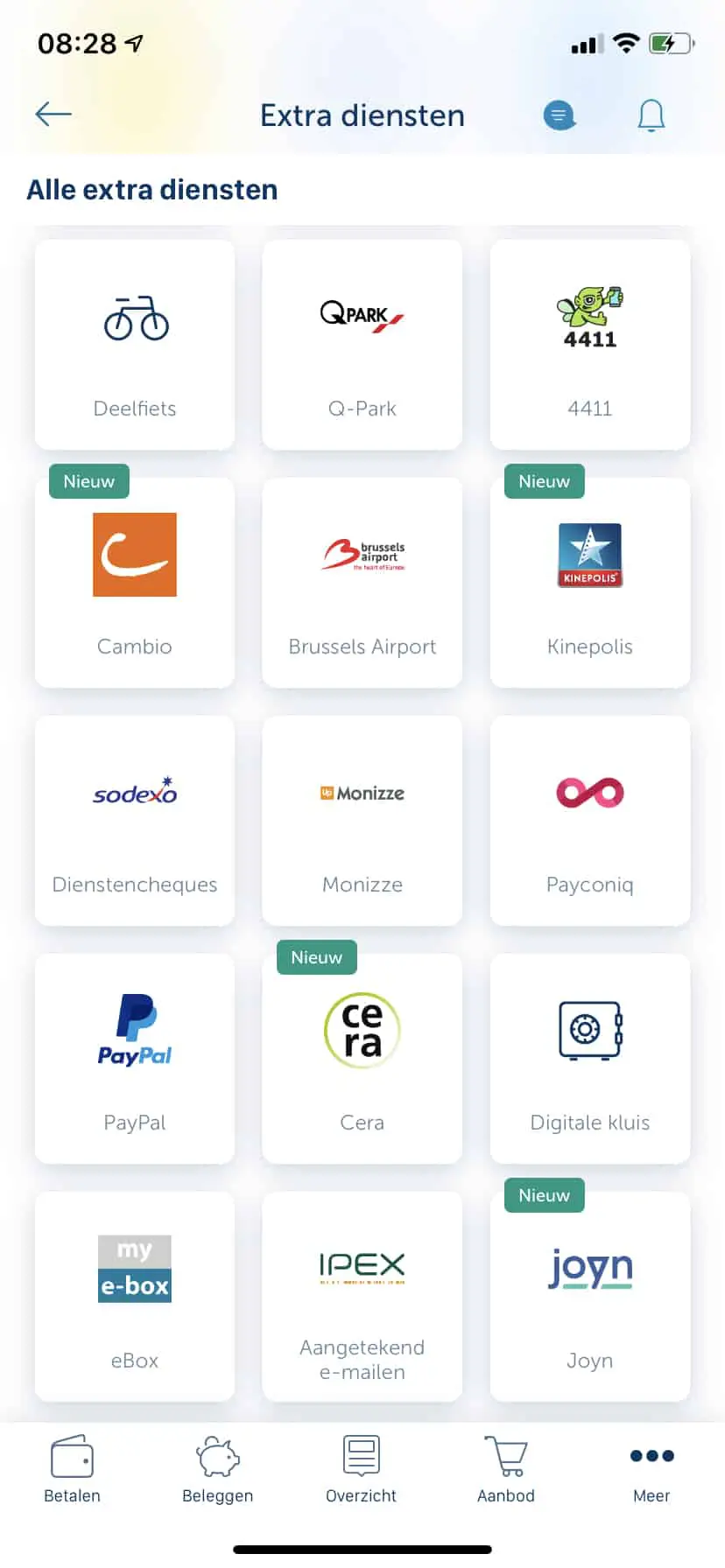 KBC Mobile voegt Kinepolis, Cambio & Joyn toe aan portefeuille - TechPulse