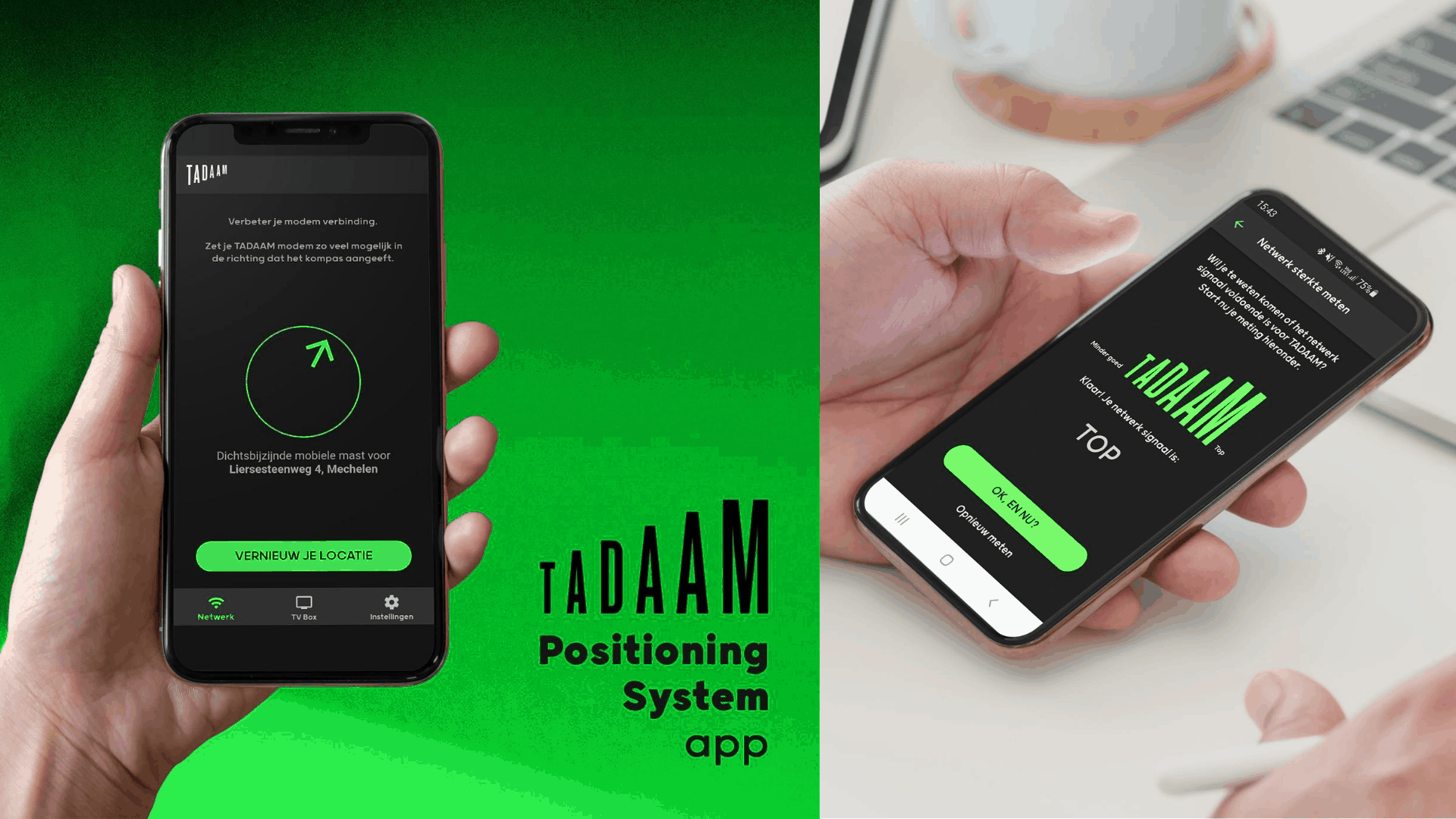 Tadaam lanceert app voor perfecte modem-positionering - TechPulse