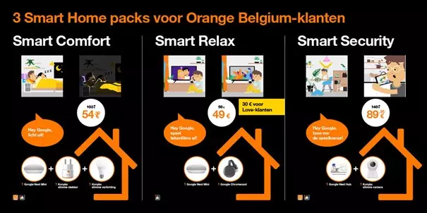 Orange lanceert Smart Home packs met een eigen applicatie - TechPulse