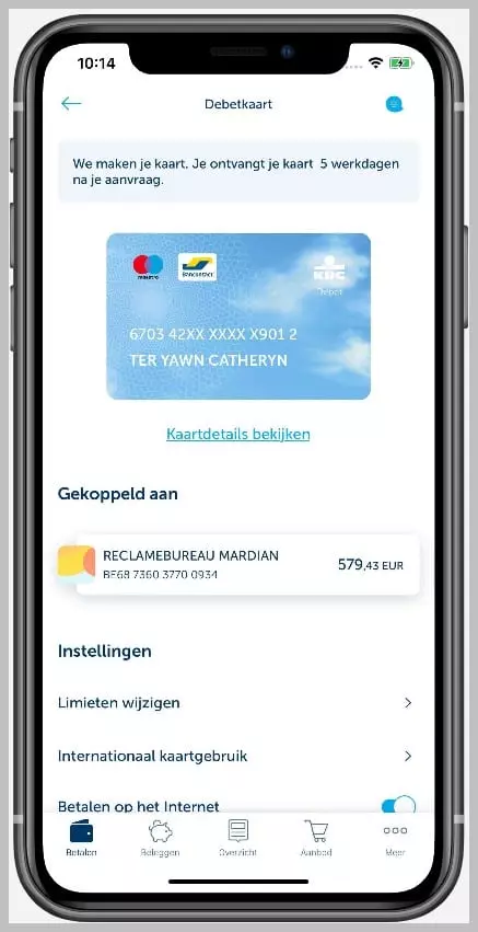 KBC maakt digitale bankkaart onmiddellijk beschikbaar met Instant Card ...