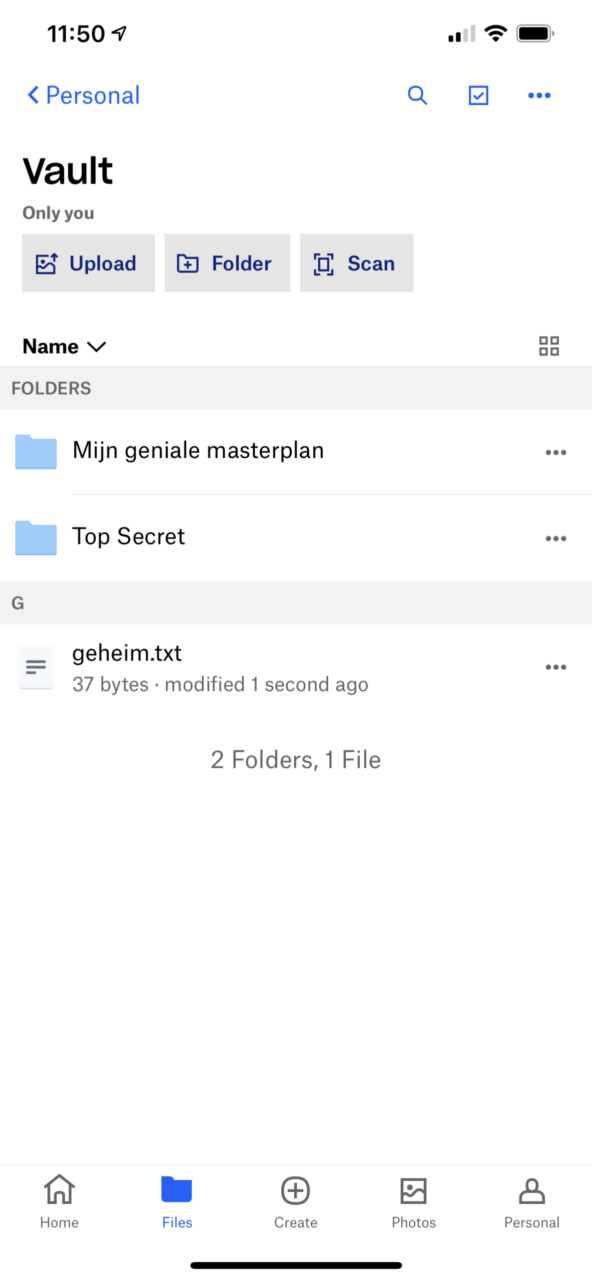 Workshop: bestanden veilig opbergen in Dropbox Vault - TechPulse
