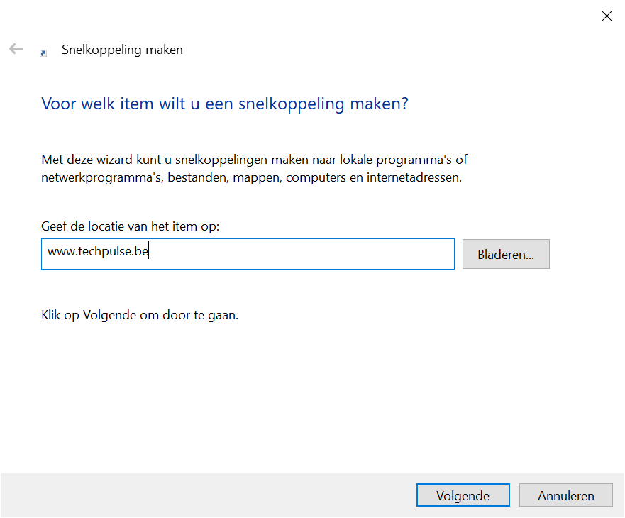 Zo creëer je in Windows snelkoppelingen naar websites - TechPulse