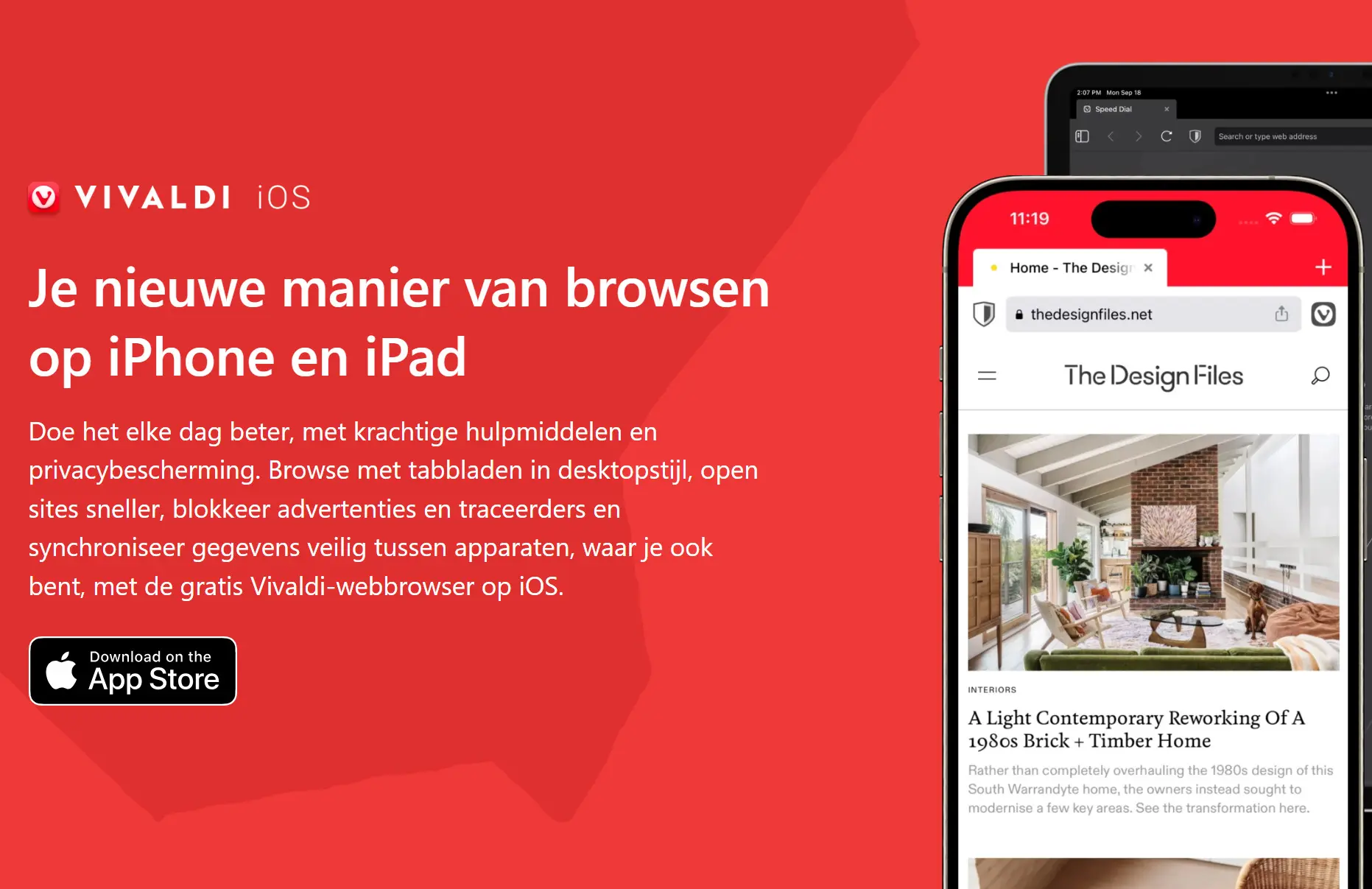 Vivaldi-browser komt naar iPhone en iPad - TechPulse