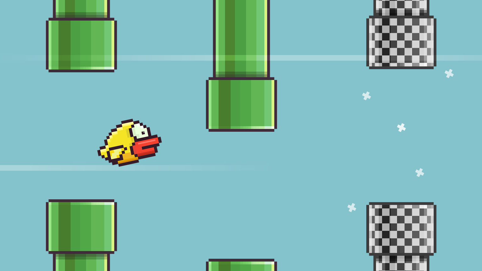 Blue Flappy Bird