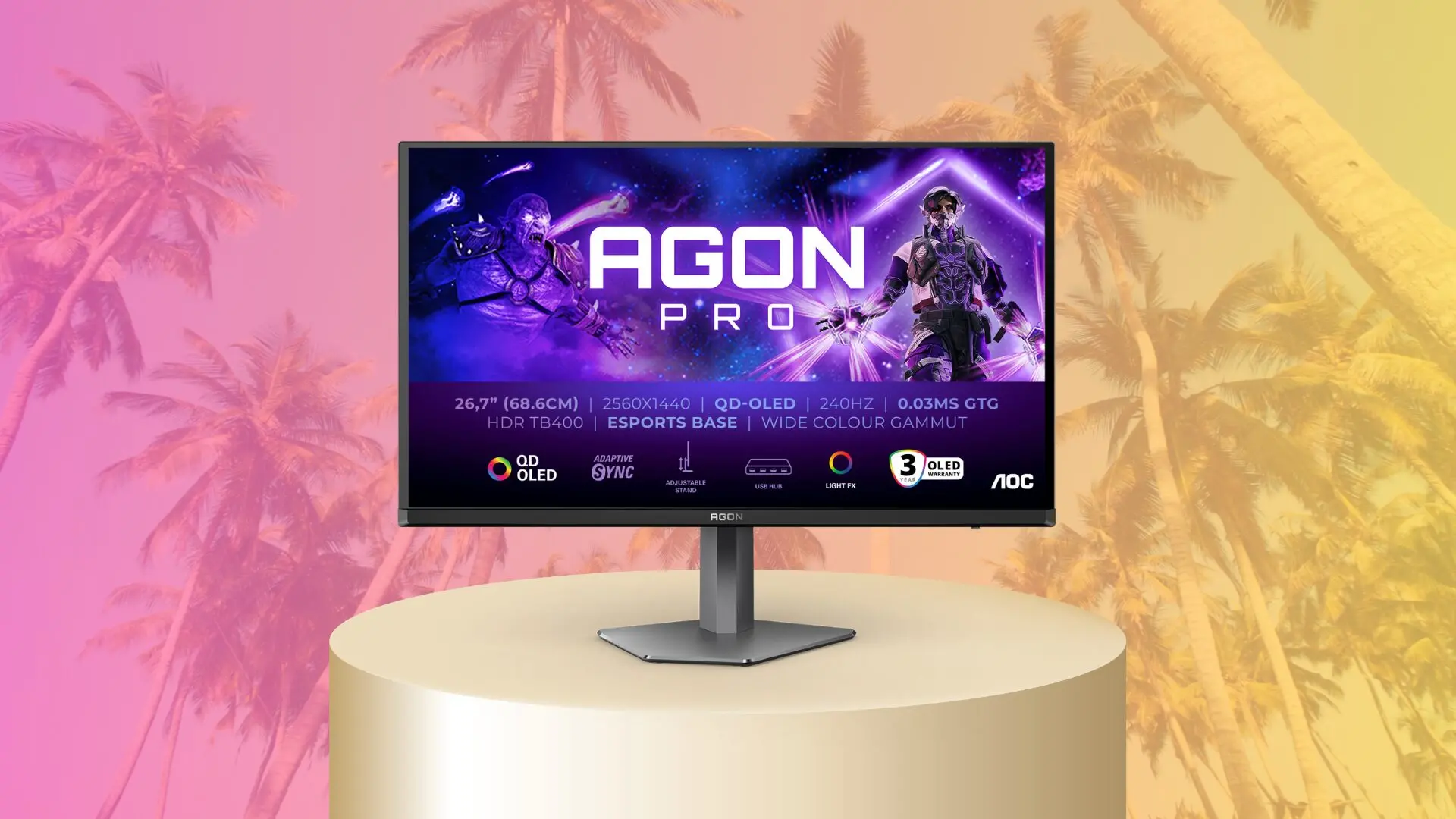 Summer giveaway #1: win een AGON PRO AG276QZD2 gamingmonitor - TechPulse