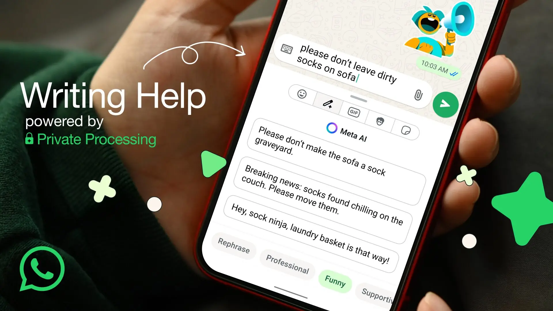 WhatsApp voegt potlood toe als icoontje voor nieuwe AI-functie - TechPulse